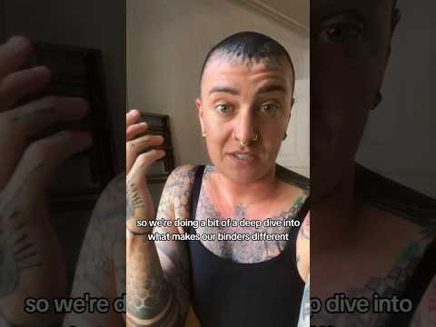 Why our chest binders are built differently! #ftm #transfashion #binders