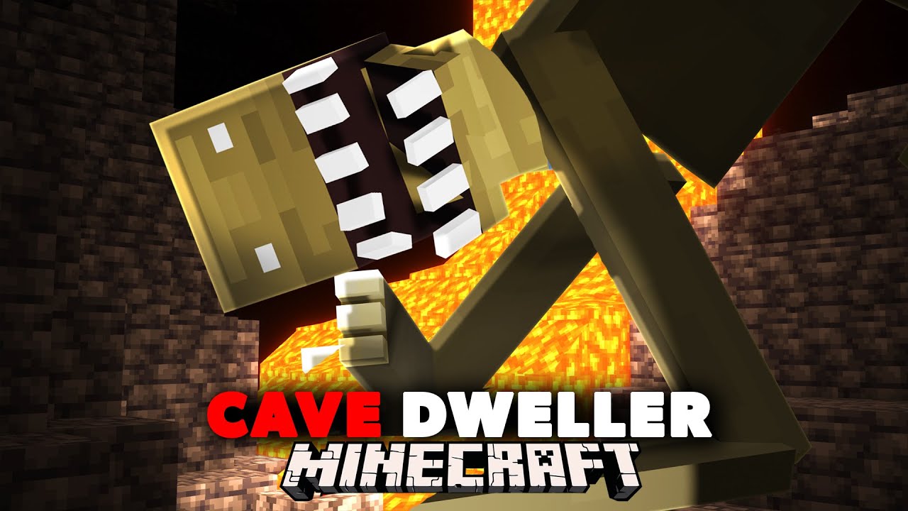 Surviving the Most Terrifying Minecraft Mod… Cave Dweller