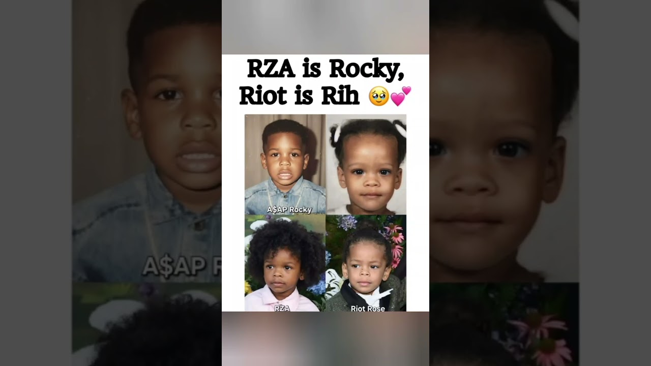 😍 “Rihanna & A$AP Rocky’s Kids Are Their Mini Twins! 😭💖 RZA Looks Just Like Rocky #mustwatch #