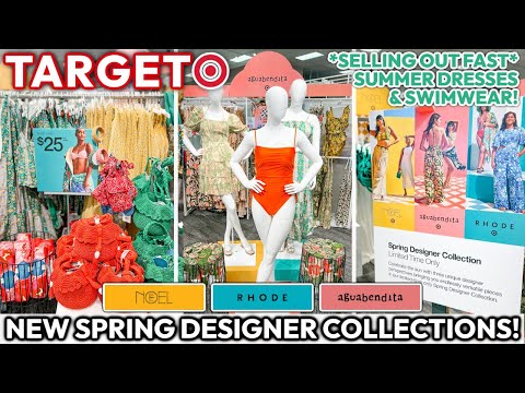 Whats *NEW* At Target 🎯 | Huge Spring DESIGNER Collection | Womens Summer Clothing MUST HAVES 👙👗
