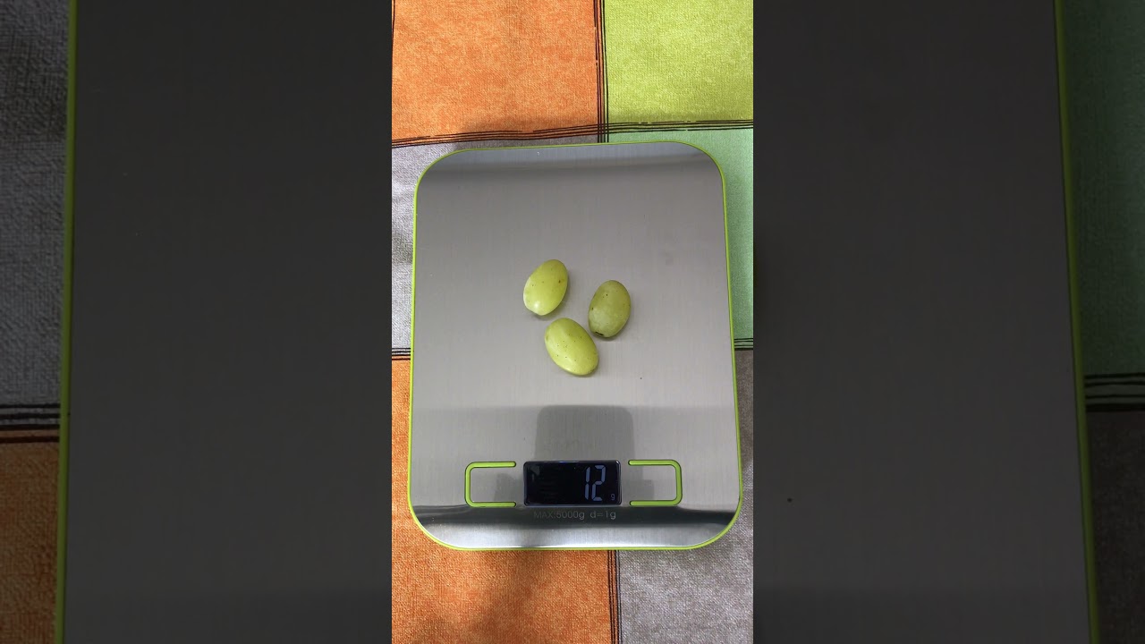 TEST How Much GRAPES Weigh? #grapes #youtube #shorts