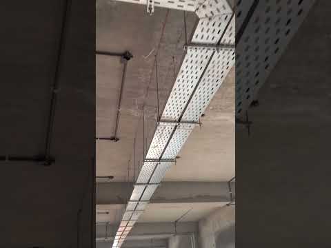 Electrical cable tray fitting karne ka tarka industry wiring