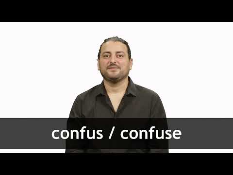 English Translation of “CONFUS” | Collins French-English Dictionary