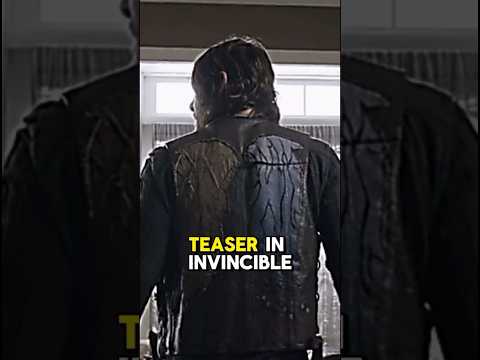 Why is INVINCIBLE Always In WALKING DEAD👀 #shorts