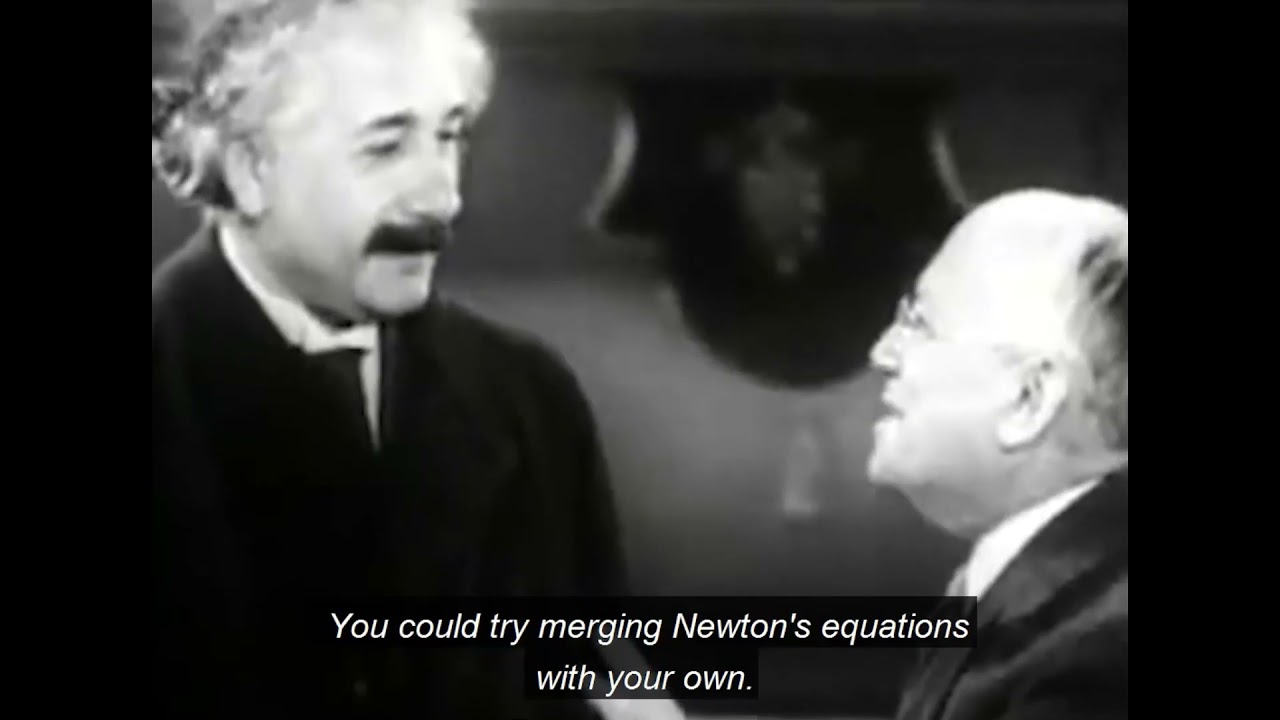 Albert Einstein being rude