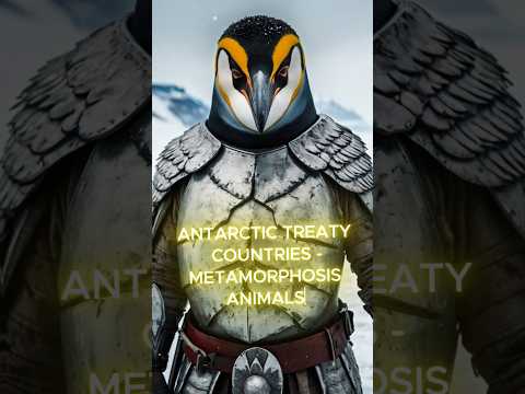 ANTARCTIC WARRIORS: Realistic Animal-Humanoid Soldiers of Ice | AI Fantasy Art