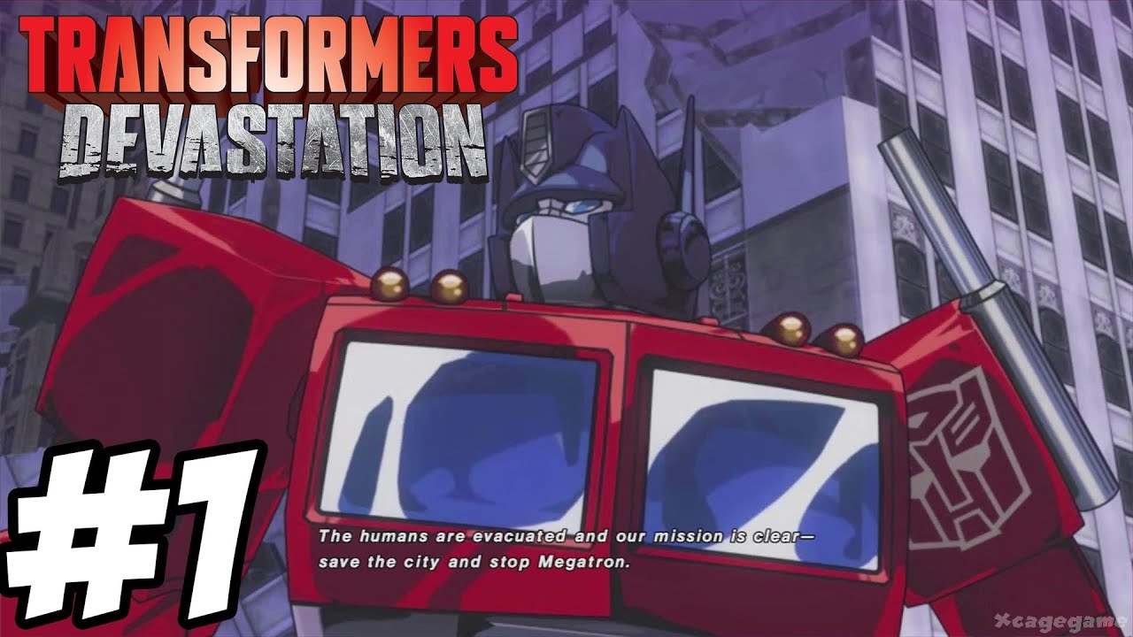 Transformers Devastation – Gameplay Walkthrough Part 1 [ 60FPS HD ]