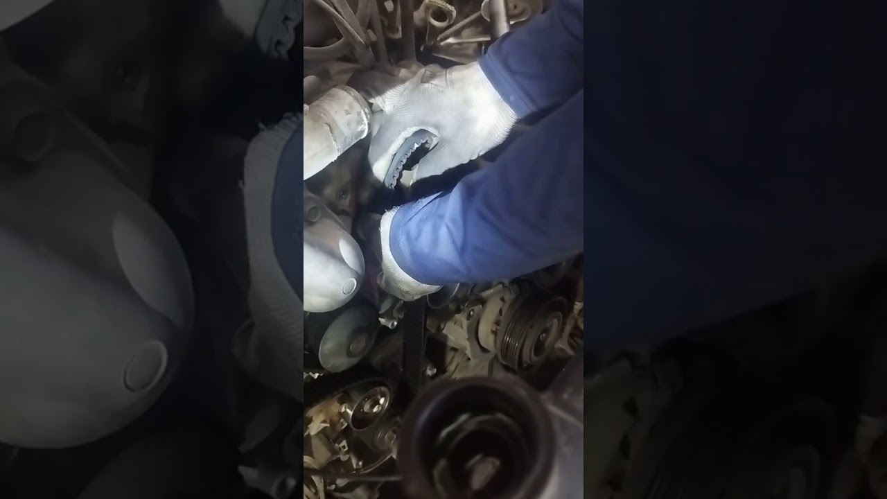 mitsubishi pajero sports timing kit replace.pajero sports v6 engine