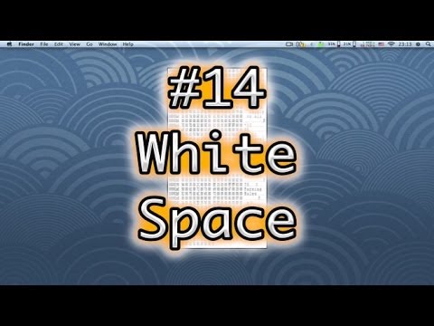 White Space - Computer Programming Basics #14