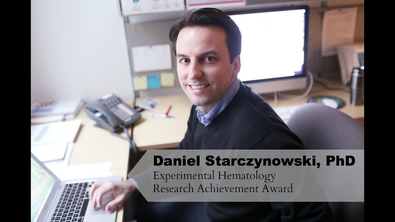Research Achievement Award: Daniel Starczynowski, PhD