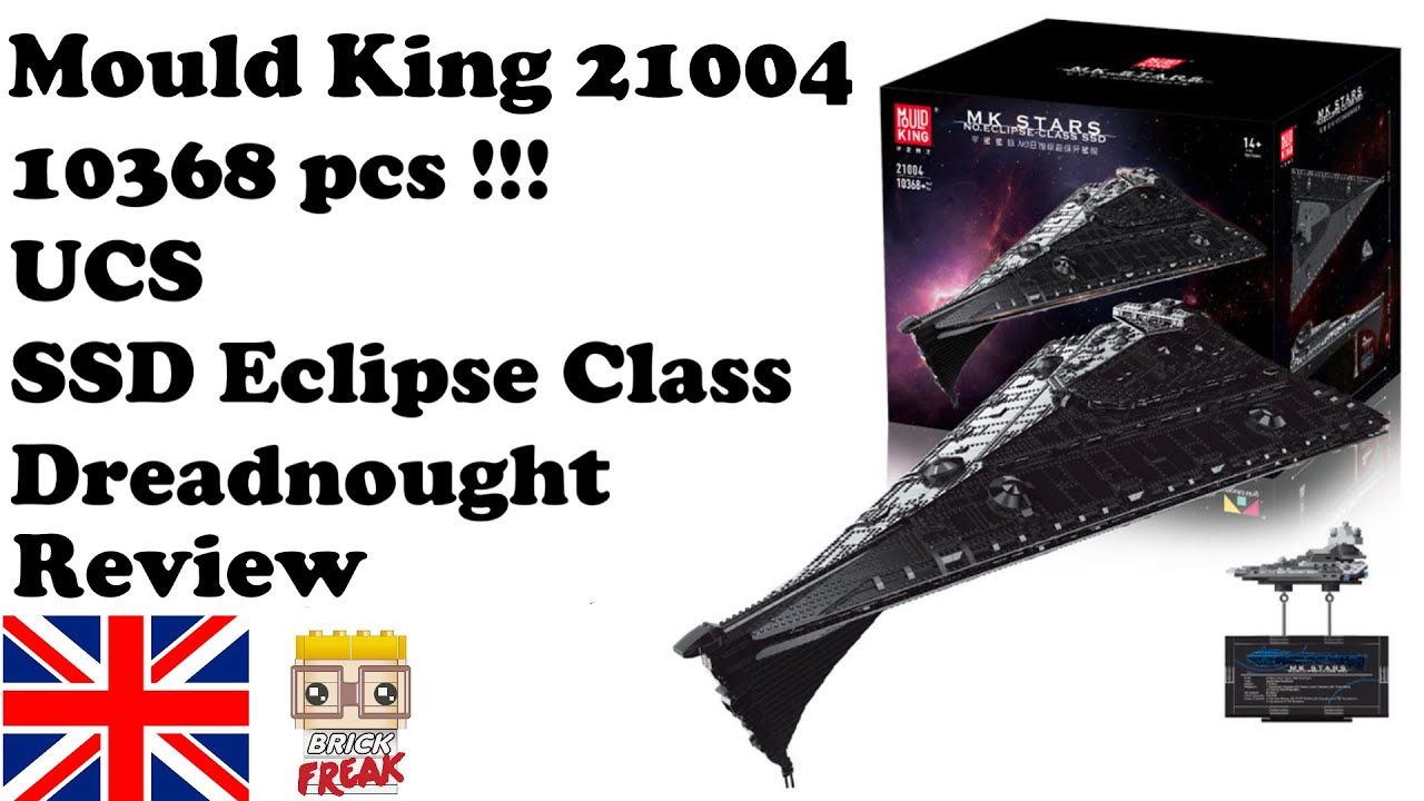 Mould King 21004 - UCS Eclipse-Class Dreadnought - Review