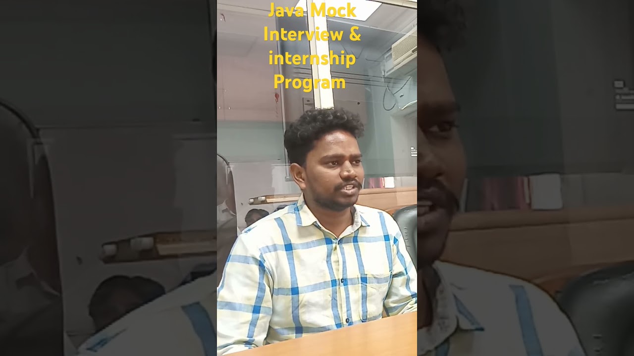 Java Full Stack Internship Mock Interview #mockinterview #student #java #development #job #fullstack