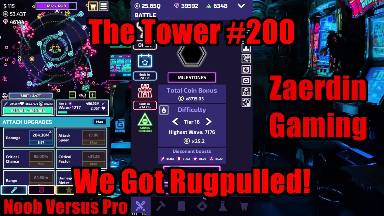 The Tower #200 - Will I Become The Bots Master?! #TheTowerGame