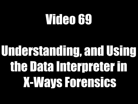 'X-Ways Forensics' Video Clips