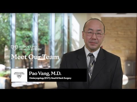 Pao Vang, M.D., Otolaryngology (ENT) – Mayo Clinic Health System