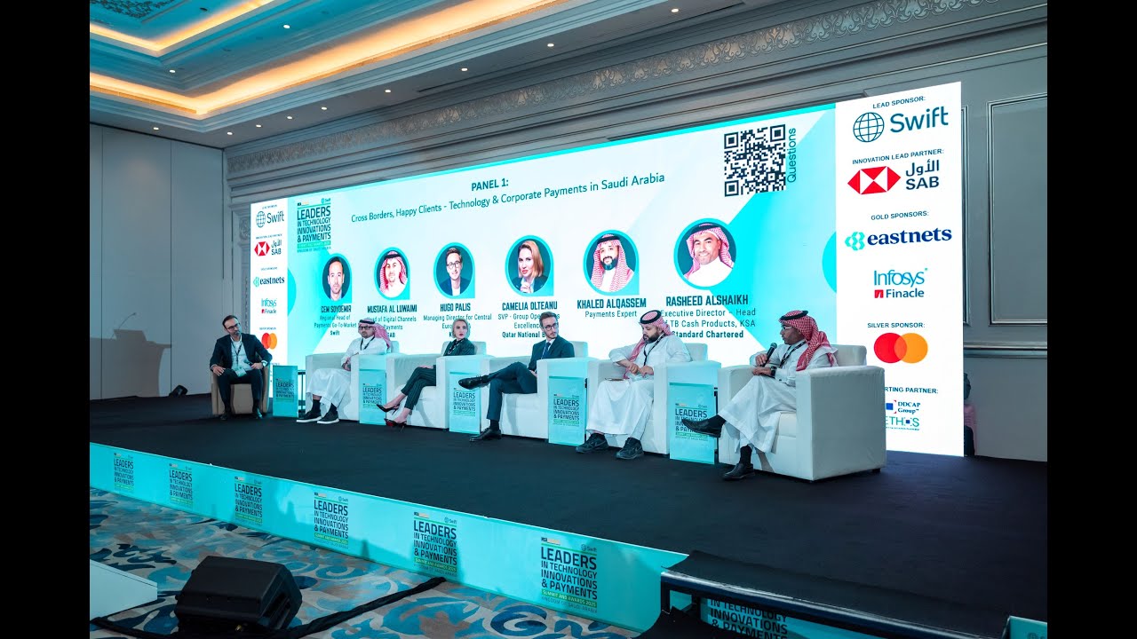 Swift and MEA Finance: Leaders in Banking Technology Innovation & Payments Summit & Awards KSA 2025.