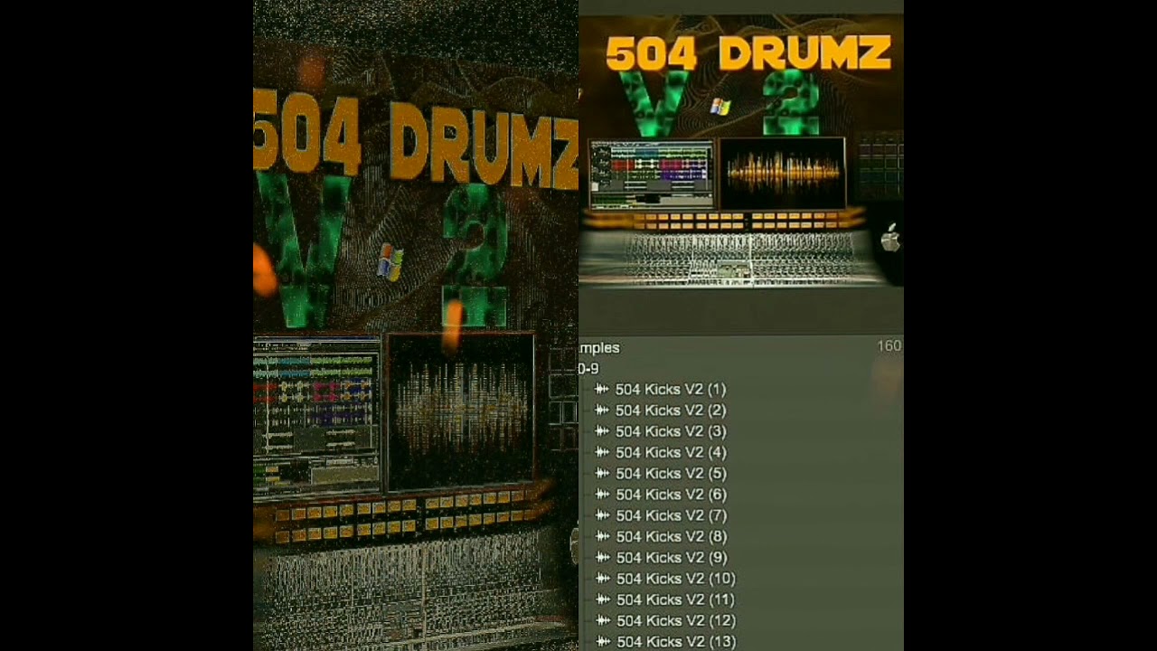 Drum Kits/Sample Packs - 504 Drumz V2 ®