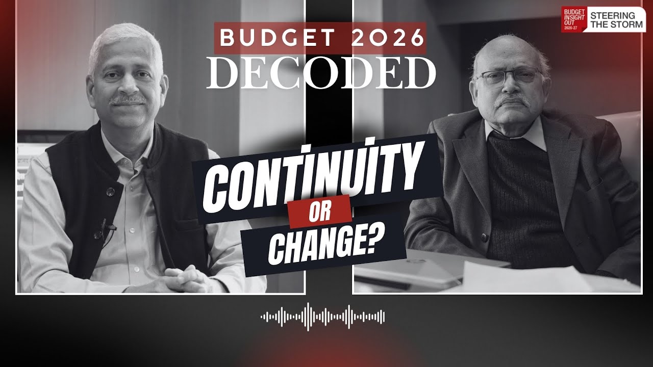 Union Budget 2026 Decoded: Continuity or Change? | Capex | Direct & Indirect tax | STT hike