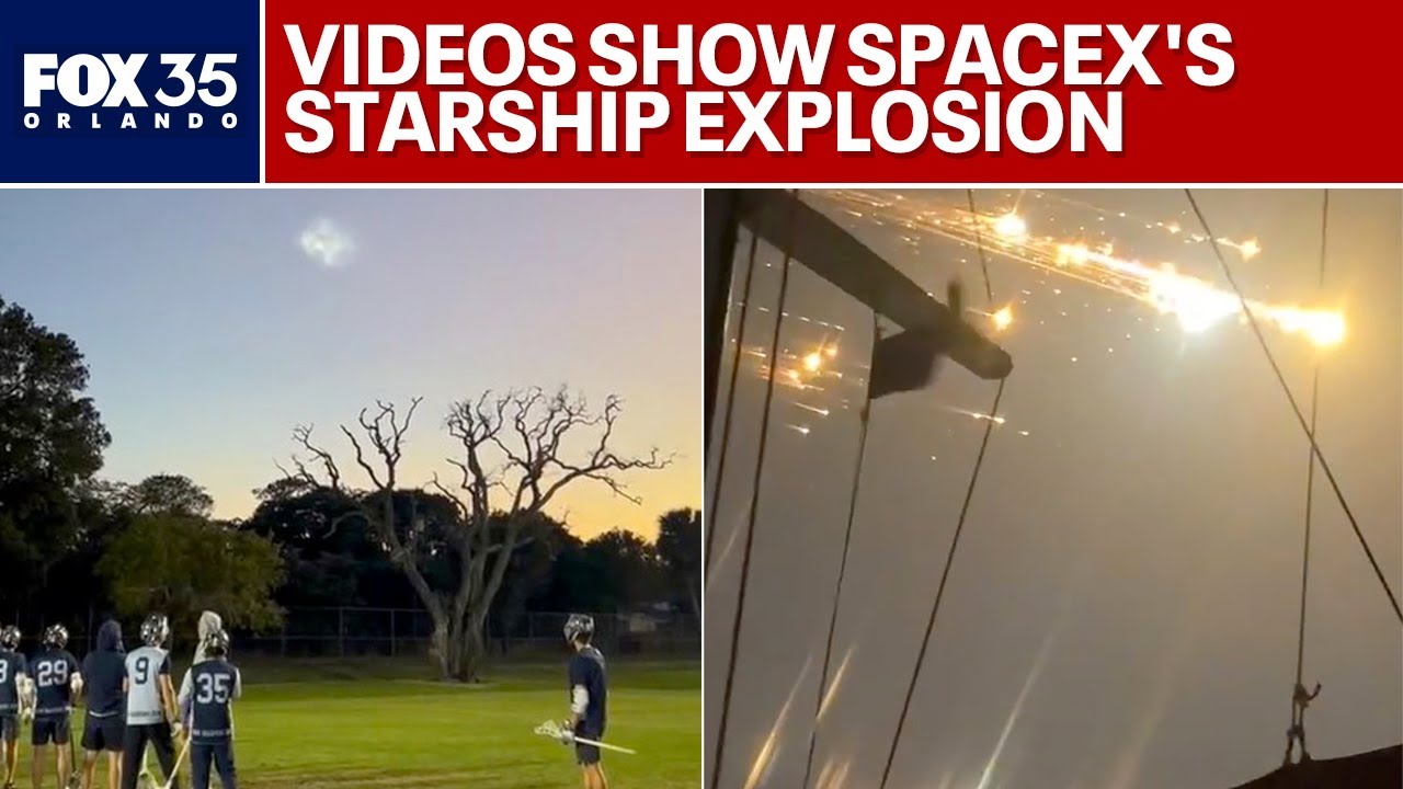 Elon Musk’s SpaceX Starship rocket BLOWS UP again with debris raining ...
