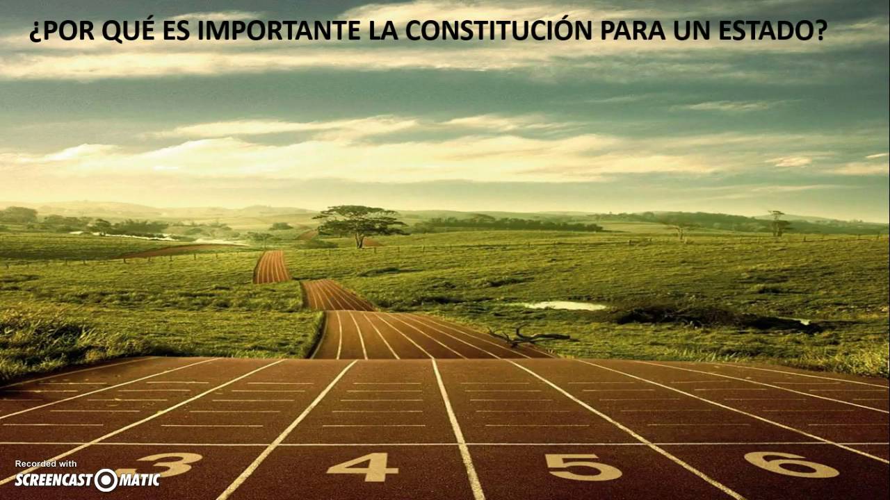 IMPORTANCIA DE LA CONSTITUCIÓN POLÍTICA