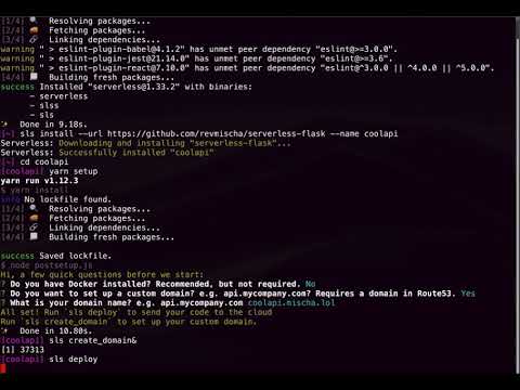 Serverless Python API Development – Mischa Spiegelmock
