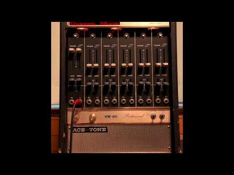 Ace Tone VM-80 6-channel powered microphone mixer with spring | Reverb
