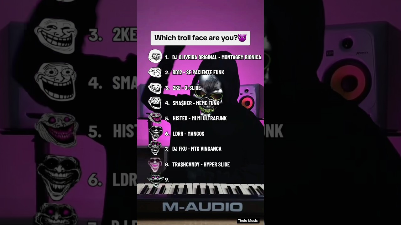 Which troll face are you?😈 #phonk #trollface #phonkmusic