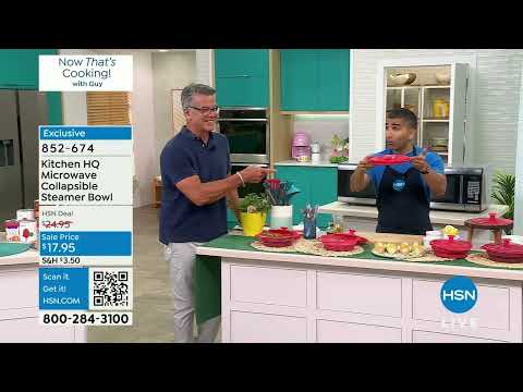 Kitchen HQ Microwave Collapsible Steamer Bowl
