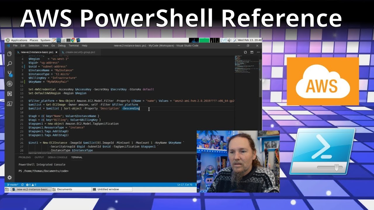 Using the AWS PowerShell Programming Guide