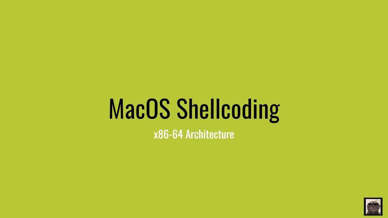 macOS Shellcoding x86-64 Architecture - Writing a Reverse Shell