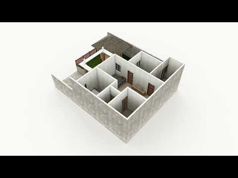 Desain Villa Minimalis Modern Type 61
