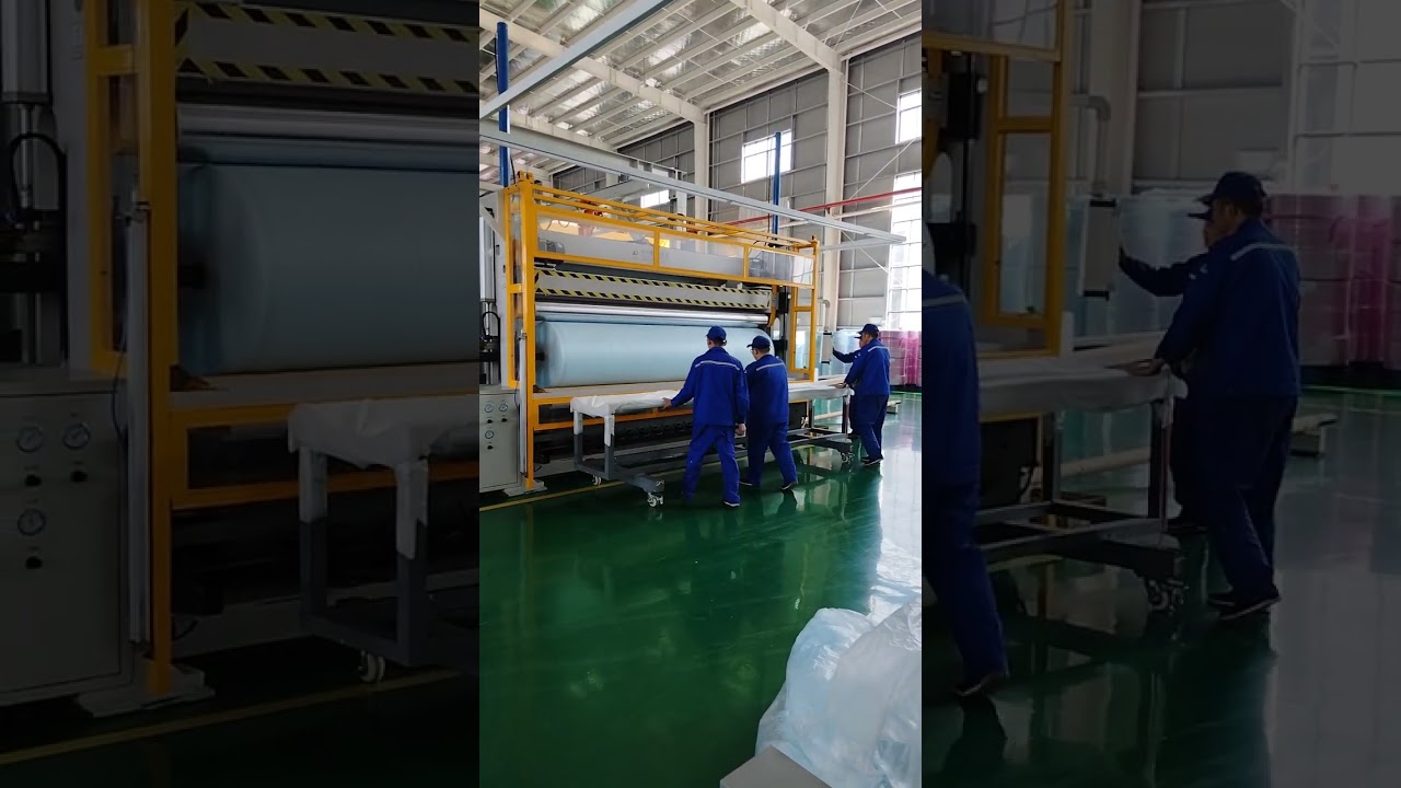 non woven fabric factory and manufacturing process