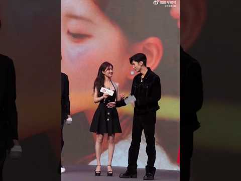 He always teasing her ???? #zhaolusi #chenzheyuan