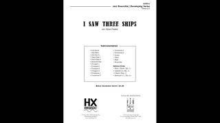 I Saw Three Ships: Jazz Ensemble Conductor Score & Parts | Sheet Music