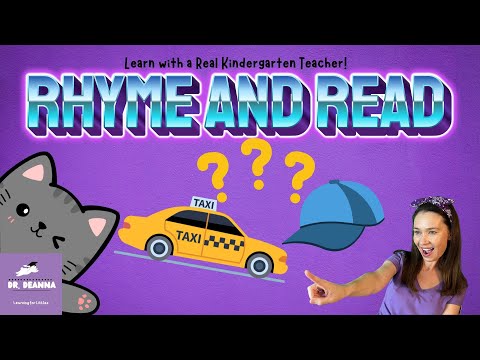 Reading Lessons for Kindergarten: Learn to Rhyme and Read with a Real Teacher!