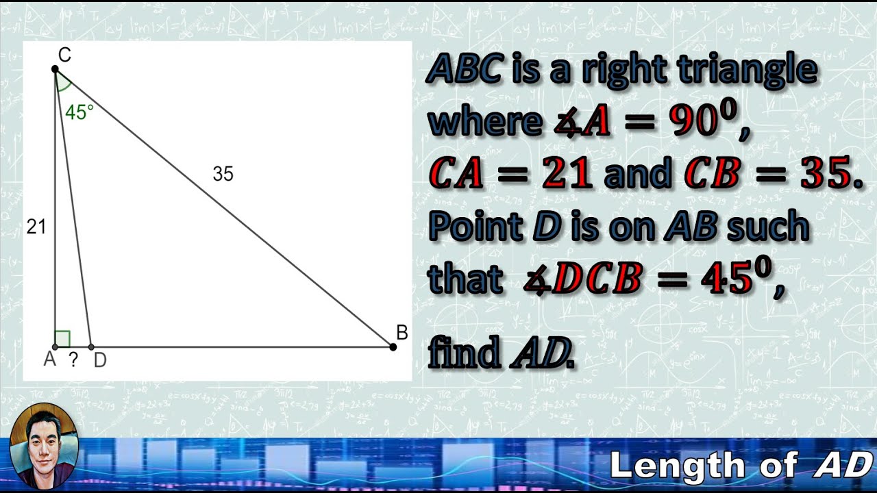 Exploring Two Different Methods to Solve a Geometry Problem - Elementary Geometry and Trigonometry