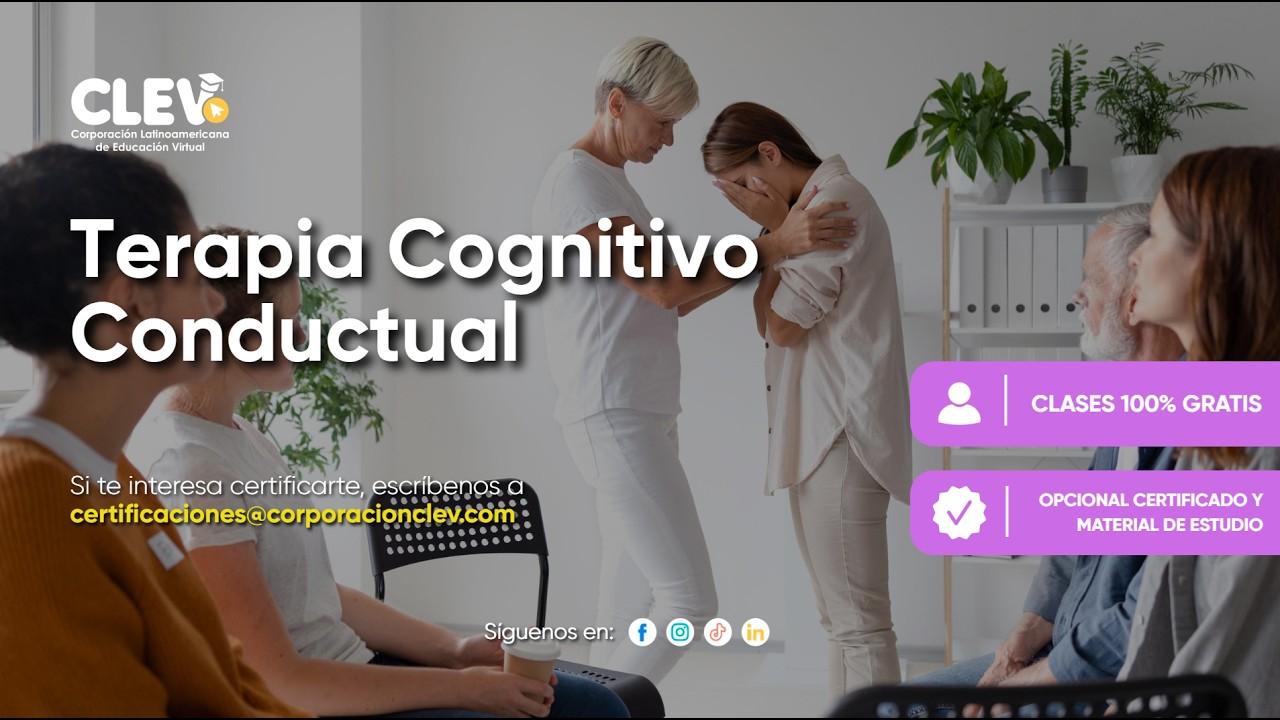 📚Clase 7: Diplomado en Terapia Cognitivo Conductual Cohorte 2 (16/04/2026)