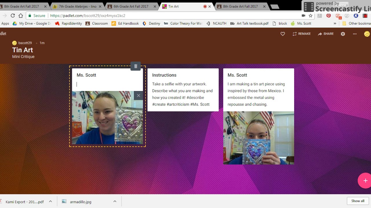 Padlet Selfies!