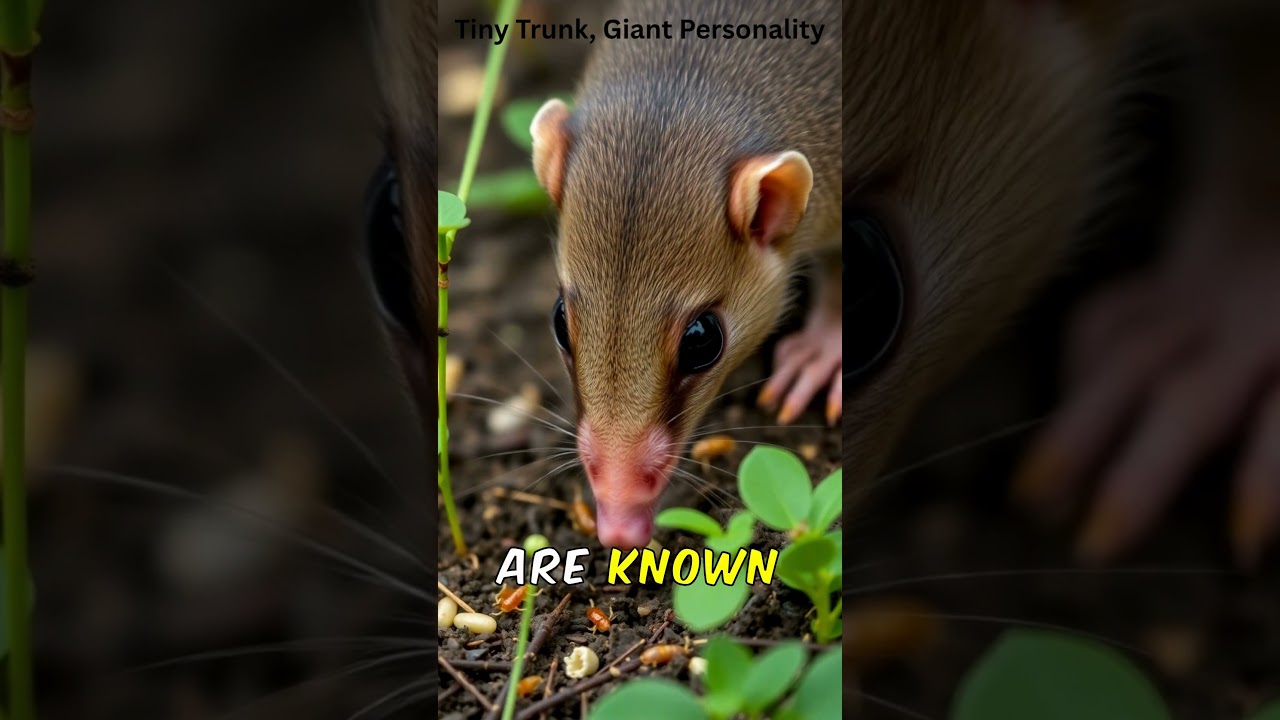 Tiny trunk, Giant Personality