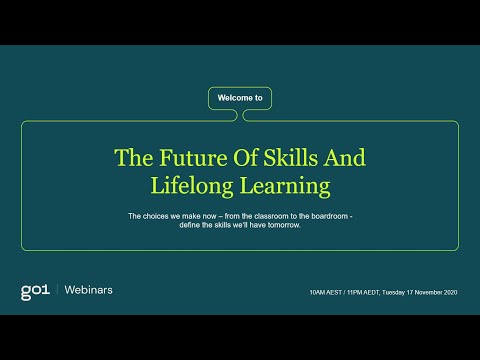 [Webinar] The Future of Skills and Lifelong Learning with PwC
