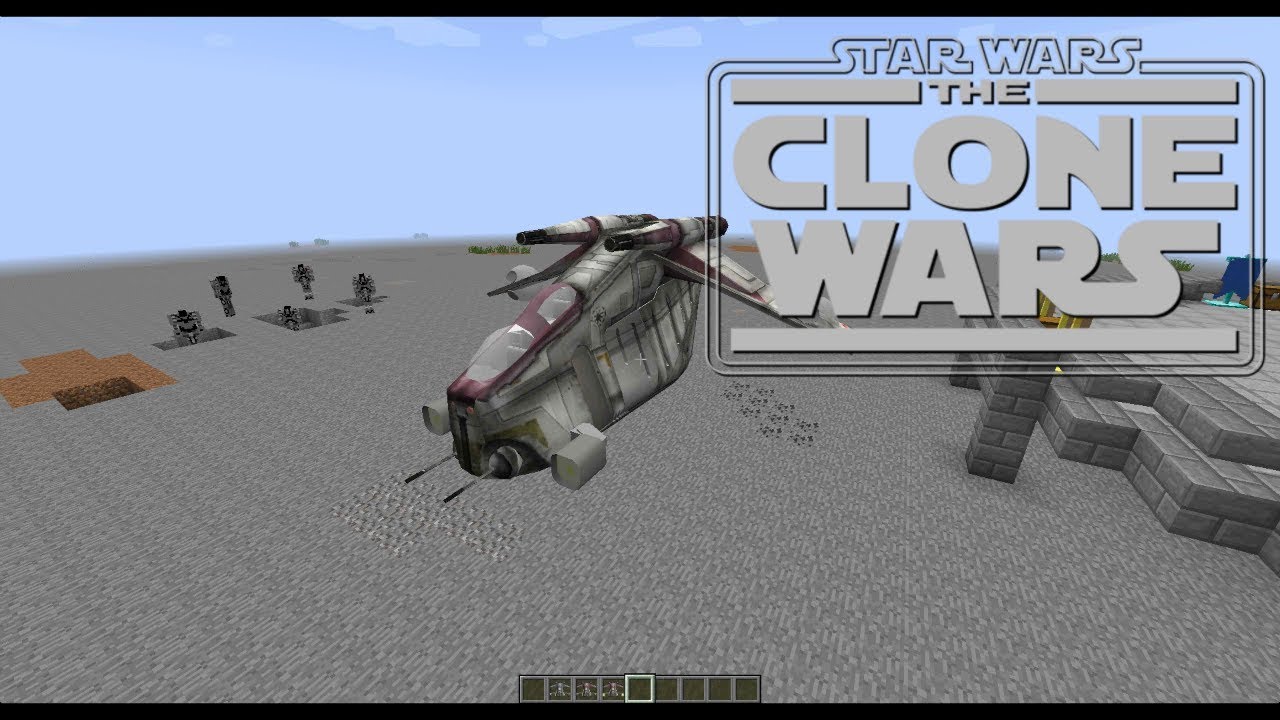 Minecraft The Clone Wars MCHeli Mod : Final Update
