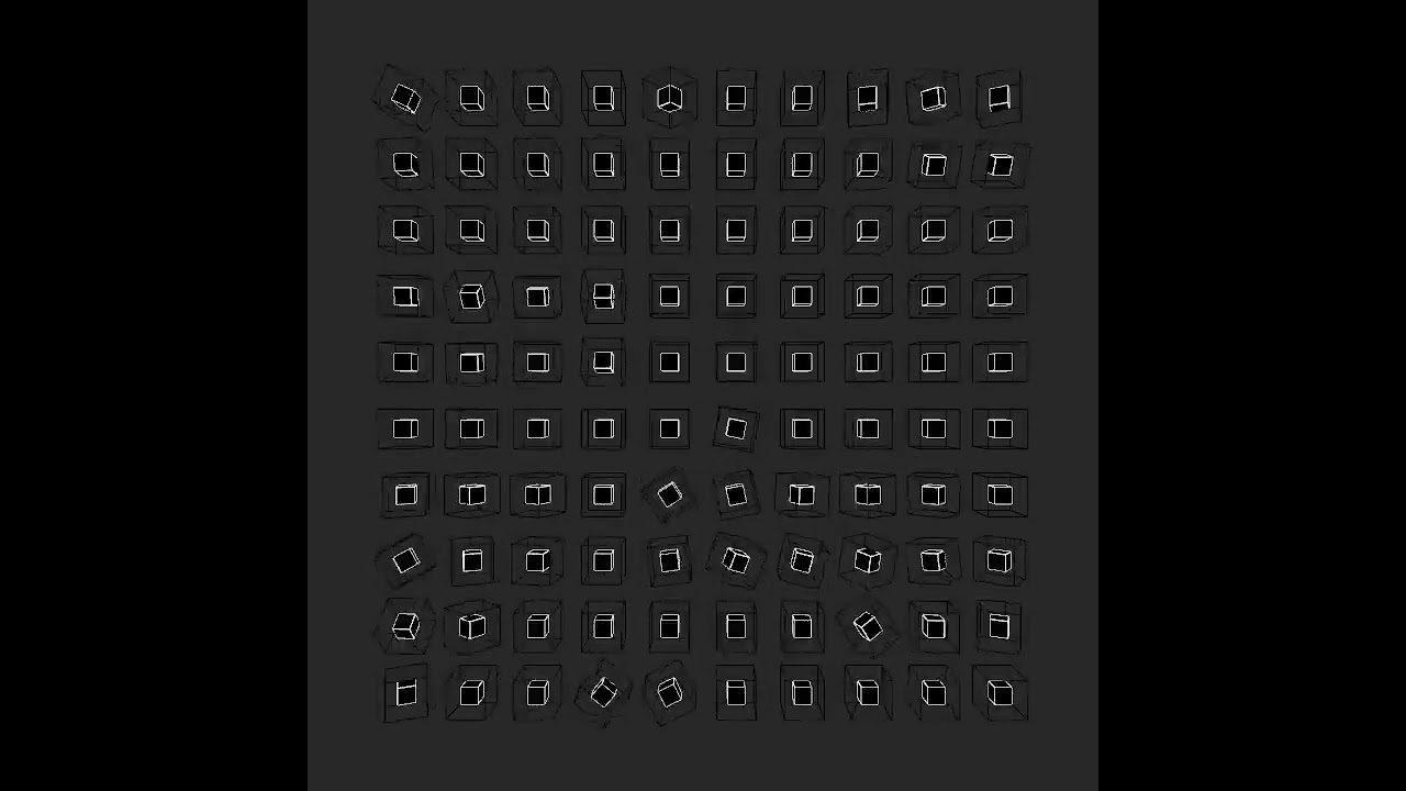 Box in the box. #creativecoding #openframeworks #プログラミング