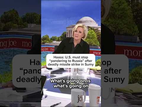 Haass: U.S. must stop 'pandering to Russia' after deadly missile strike in Sumy