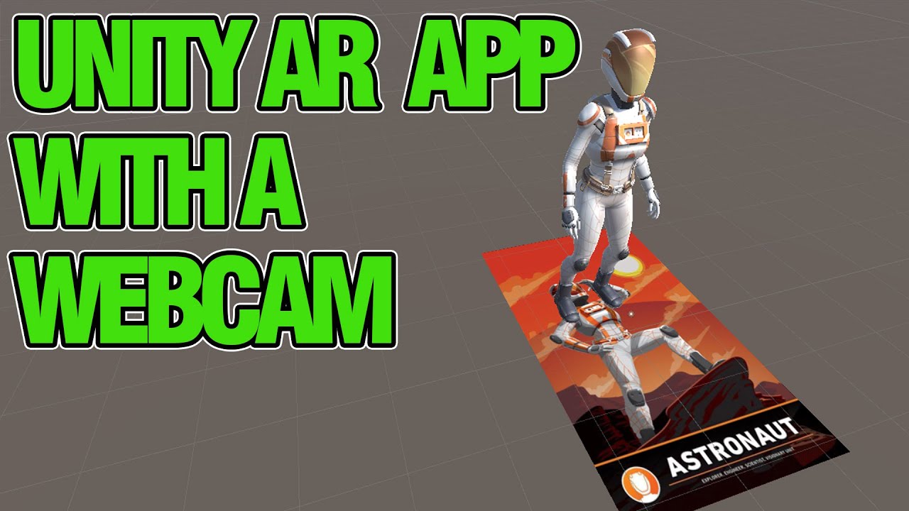 Building an Augmented Reality Application with Unity no Device needed