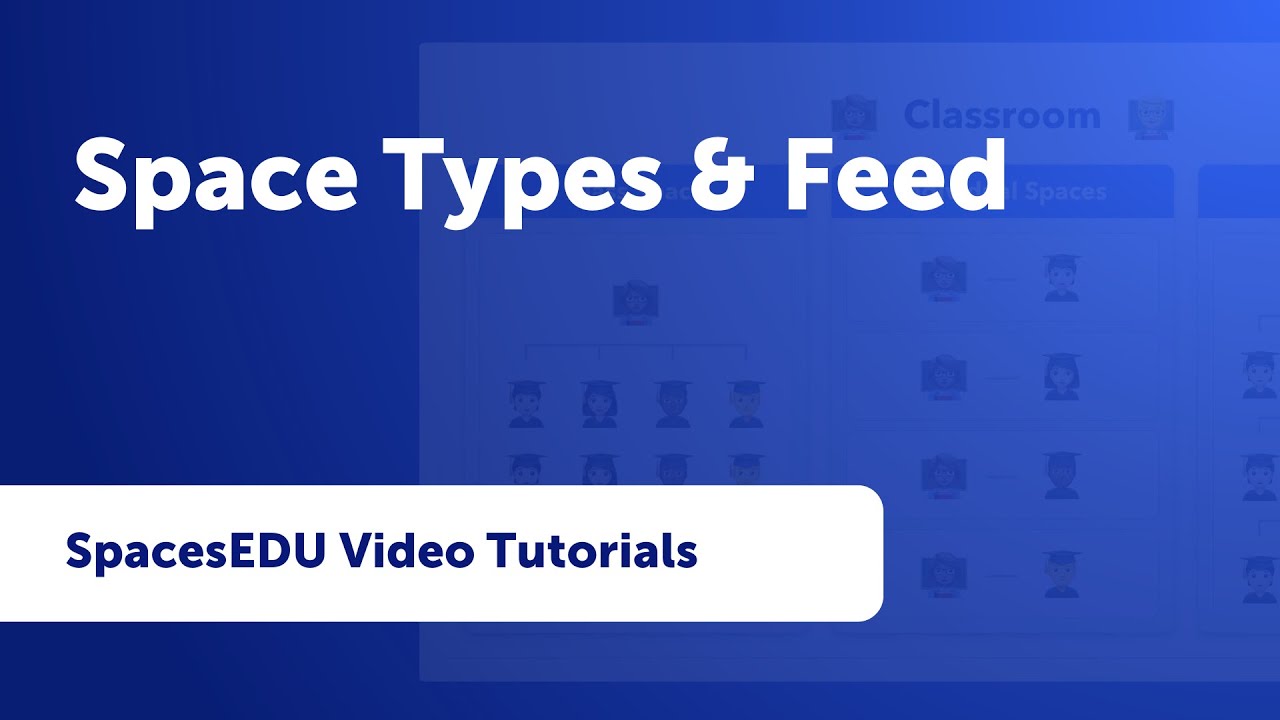 Learning Environments: Space Types (Class, 1:1, and Group) | SpacesEDU Video Tutorial