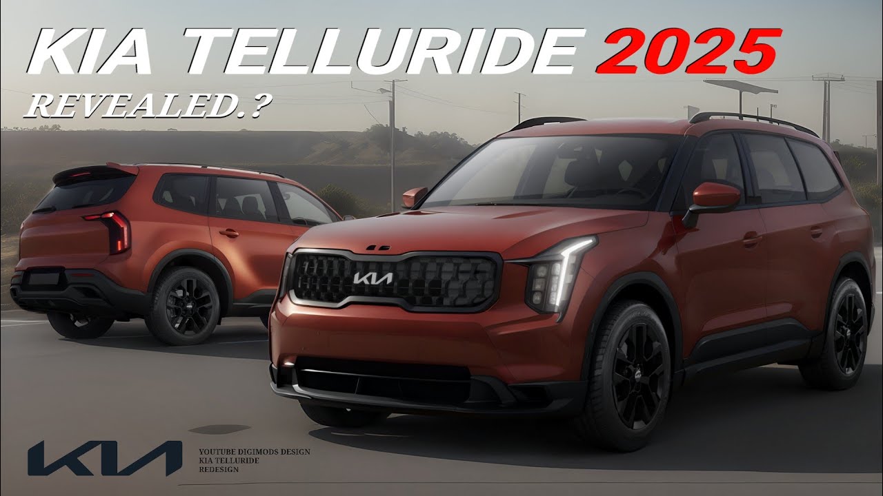 2025 Kia Telluride Looks More Mature Than Ever, Second Mid-Cycle ...