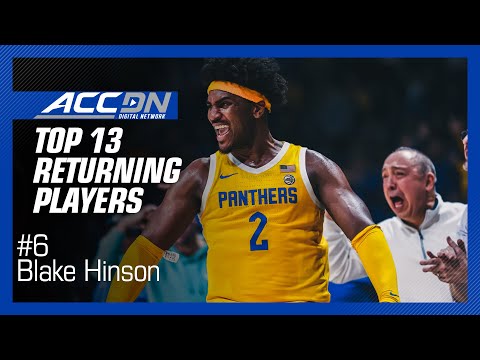 #6 Pitt F Blake Hinson | ACC Top 13 Players 2023