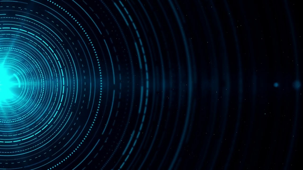 Abstract Digital Cyber technology big data background concept Motion big data flow product promotion
