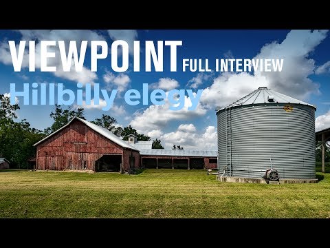 J.D. Vance on Hillbilly Elegy: A Memoir of Family and Culture in Crisis - Full interview | VIEWPOINT