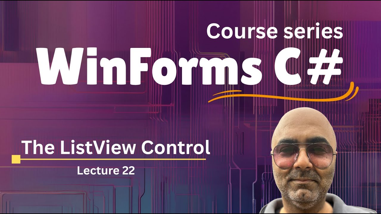 ListView Control in Windows Forms  | WinForms Tutorial for Beginners